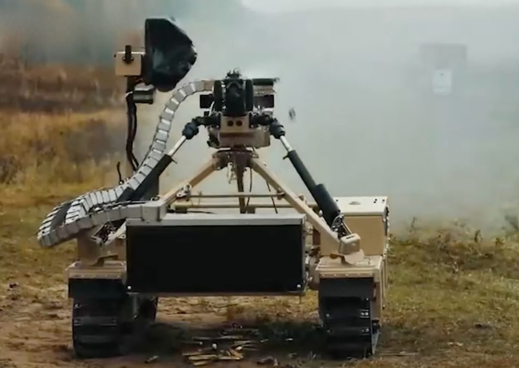Ukraine’s ground combat drone holds frontline position for 45 days ...